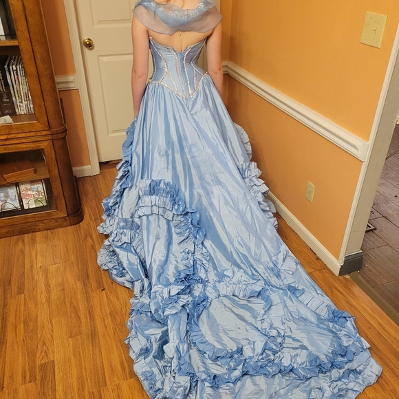 Sherri Hill | Dresses | Pageant Prom Dress Sherry Hill Baby Blue | Poshmark